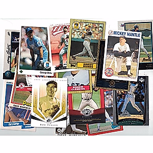 200 Baseball Cards Collection – Newer & Vintage Trading Cards Collection with Secure Packing - Hall Of Famers, Rookies, Inserts, Numbered & Refractor – Each Pack is Unique – Best Baseball Gift