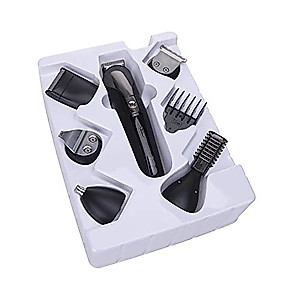 Beard Trimmer for Men, Mens Hair Trimmer Grooming Kit, Electric Beard Trimmer, Hair Clipper, Body Trimmer Set for Mustache, Hair, Body, Nose & Ear Hair Cutter, Gifts for Men