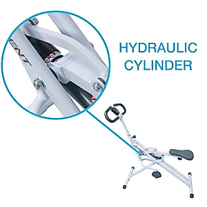 EFITMENT Rower-Ride Squat Machines for Home Exercise Trainer Total Body Abs and Glutes Butt Assist Db Method Upright Workout Rowing Machine - SA022