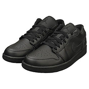 Jordan Mens Air 1 Low 553558 093 Triple Black - Size 11