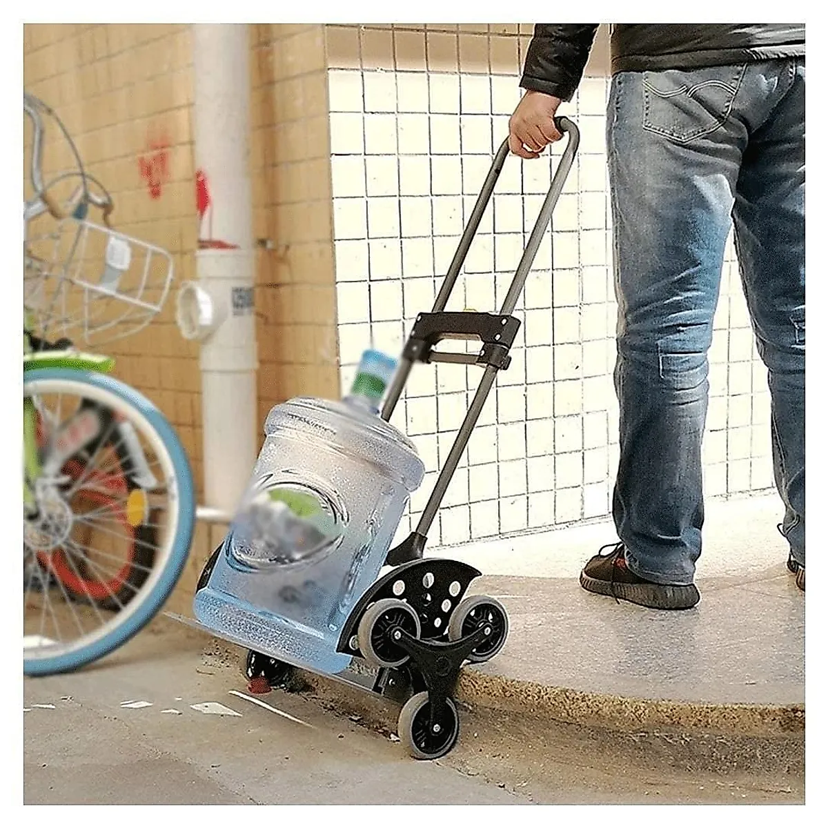 Generic Hand Trucks Platform Trucks Service Carts Shopping Cart Luggage Cart, Maximum Load 80Kg/176lb