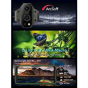 Blackview Rugged Smartphone(2023), BV9300 21GB+256GB/1TB,15080mAh Battery/33W,100 Lumen Flashlight,6.7" FHD+ 120Hz,50MP+32MP, Android 12 Rugged Cell Phone,Rugged Phone Unlocked FPR/FACE ID/NFC/OTG