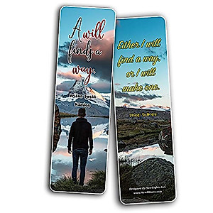 Inspirational Quotes Bookmarks Cards Series 2 (30 Pack) - Handy Inspirational Quotes - Stocking Stuffers Adoration Devotional Bible Study - Church Ministry Supplies Classroom Teacher Incentive Gifts