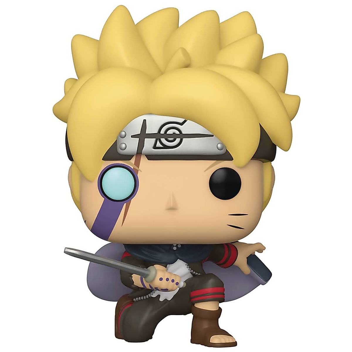 POP Boruto: Naruto The Next Generation - Boruto with Marks Funko Vinyl Figure (Bundled with Compatible Box Protector Case) Multicolor 3.75 inches