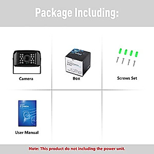 REVODATA 5MP POE IP Camera,UltraHD Mini Security Camera Outdoor, IP65 Waterproof, 10M IR Night Vision, 3.6mm Lens, Motion Detection,Smart Phone/PC App (I704-P)