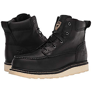 Irish Setter, Ashby, Men's, 6", Aluminum Safety Toe, Work Boot, Black, 12 EE (Wide)