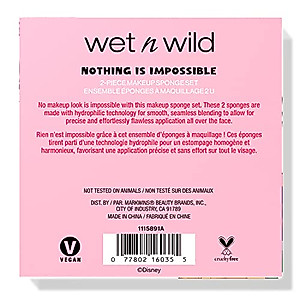 wet n wild Nothing Is Impossible 2-Piece Makeup Sponge Set Alice In Wonderland Collection