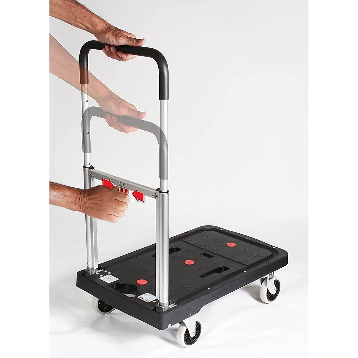 Magna Cart Flatform 300 lb Capacity Four Wheel Folding Platform Truck