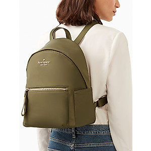 Kate Spade New York Chelsea Medium Nylon Backpack (enchanted green)