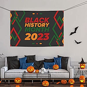 Black History Month 2023 Banner Yard Outdoor Party Congratulations Welcome Home Banners Photography Background Decoration