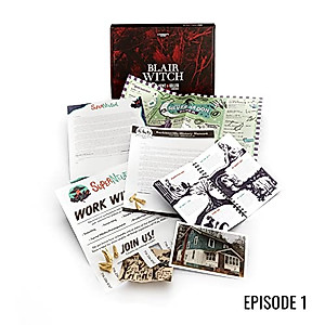 Hunt A Killer: Blair Witch Season 2, Complete Box Set of 6 Episodes, Murder Mystery Game, Unsolved Case, Decode Ciphers, Solve Cryptic Puzzles - Best Played if Season 1 Completed