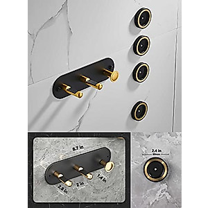 XINFlyy Wall-Mount Hair Dryer Holder Compatible with Dyson Supersonic, Aluminum Alloy