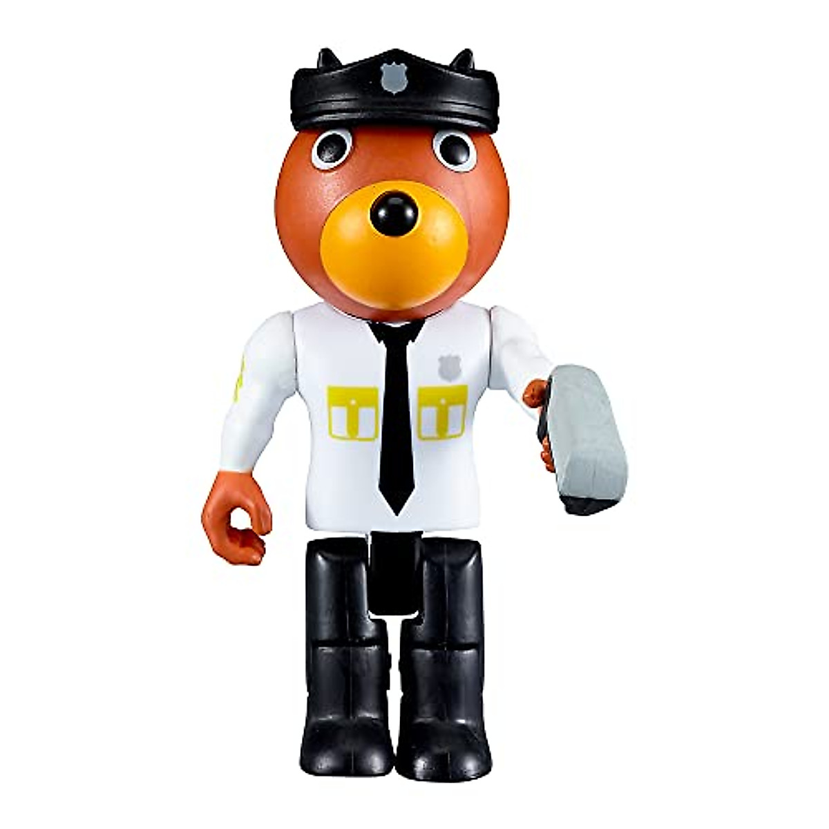 PIGGY Action Figure 6 Pack - Six 3.5" Articulated Buildable Toys, Officer Doggy, Billy, Memory, Robby, Clowny, & Frostiggy, 9 Accessories, Series 2, includes DLC