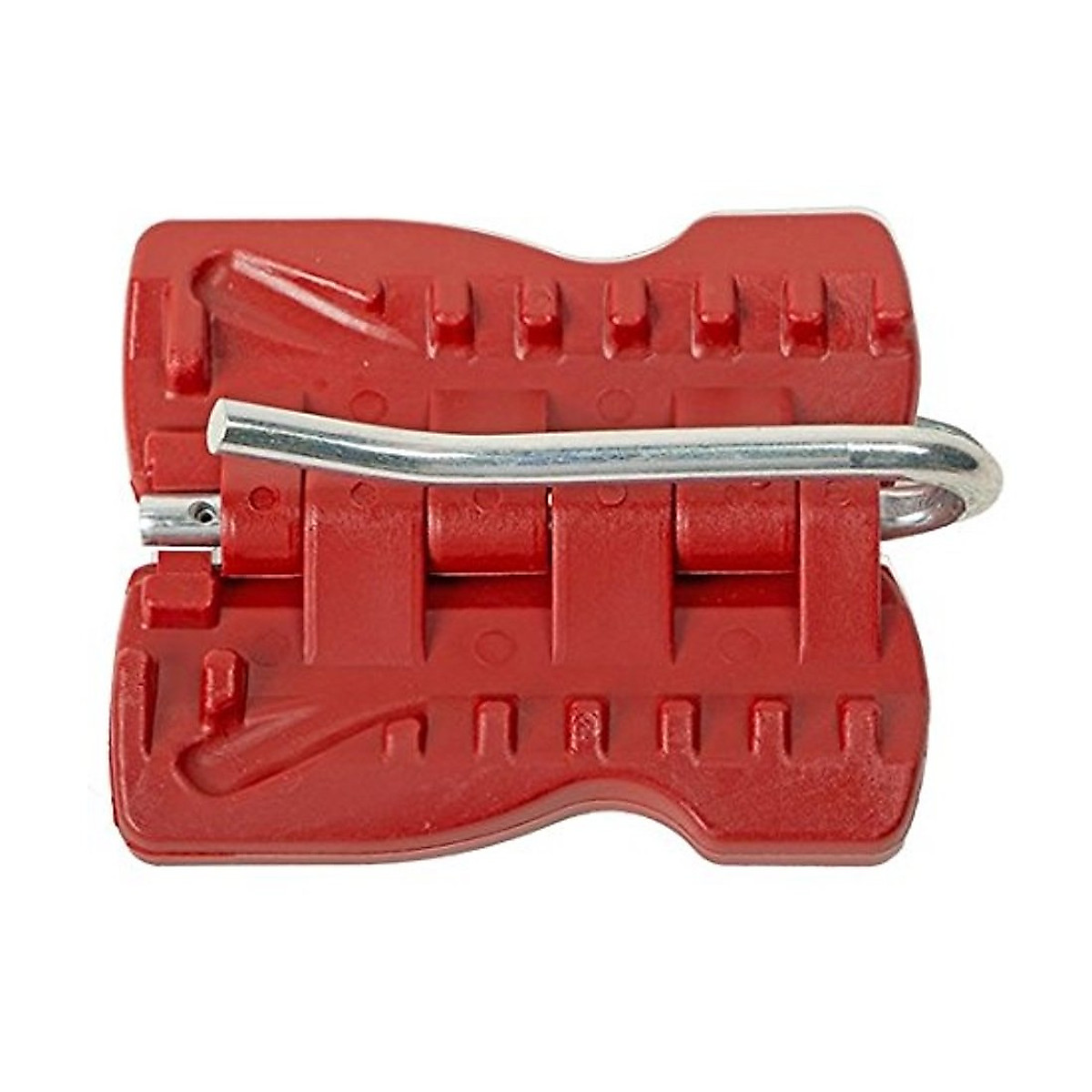 The Original Fat Ivan Fold Up Doorstop Wedge with Magnet Red (Pack of 2)