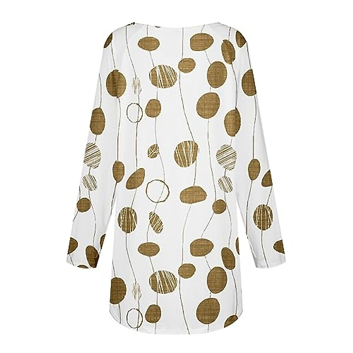 Long Tops to Wear with Leggings Women's Tunics Sweaters to Wear with Leggings Shirts to Wear with Leggings Loose Pullover Round Neck Blouse Dressy Casual Sweatshirts Printed Tunic Tops