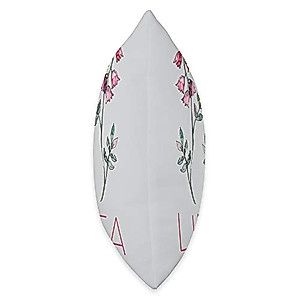 Nordic Emporium Linnea Twinflower Wildflower Wild Pink Flowers Throw Pillow, 16x16, Multicolor