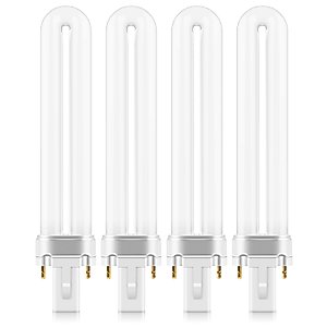 PACETAP 4 Pack 9W Bulbs 21050 Replacement Compatible with DynaTrap Models DT3009, DT3019 and DT3039, U Shape Replacement Bulbs Light for DynaTrap