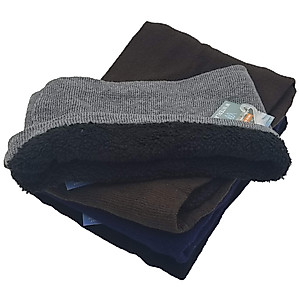 Winter Neck Gaiter, 12 Pack, Fleece Lined Interior Warm Cold Weather Scarf Wrap, Mens or Womens Bulk (12 Pack Assorted Solids)