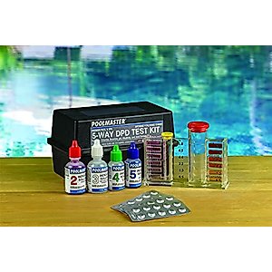 Poolmaster 22272 5-Way Test Kit with DPD Tablets and Case - Premier Collection