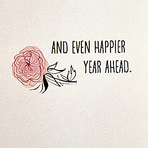 Hallmark Good Mail Birthday Card for Women (Happy Year Ahead)