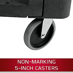 JET 38" x 19" Flat Top Utility Service Cart, 550 Lbs. Capacity (Model PUC-3819)