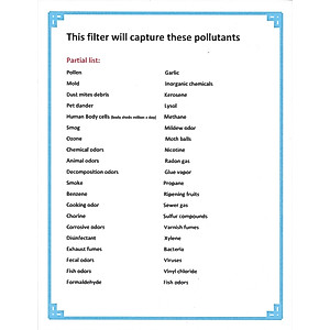 Hunter 30940 Air Purifier Filter (1 pack) generic + 2 pre filters