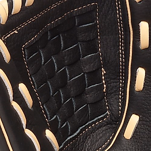 Louisville Slugger 12-Inch FG Dynasty Baseball Infielders Gloves, Black, Left Hand Throw