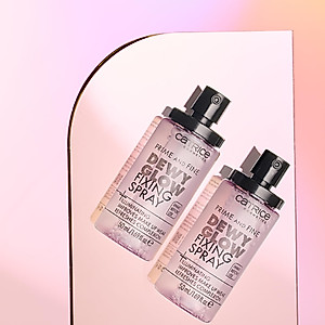 Catrice | Prime & Fine Illuminating Dewy Glow Spray | Transparent and Fast Drying Fixing Spray| Paraben Free & Vegan | Cruelty Free (Pack of 1)