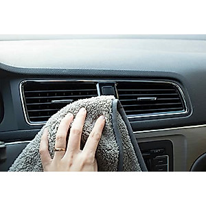 ANOUR Microfiber Towels for Cars Plush Microfiber Car Drying Towel Scratch-Free 36” x 25” Durable Cloth for Car Cleaning
