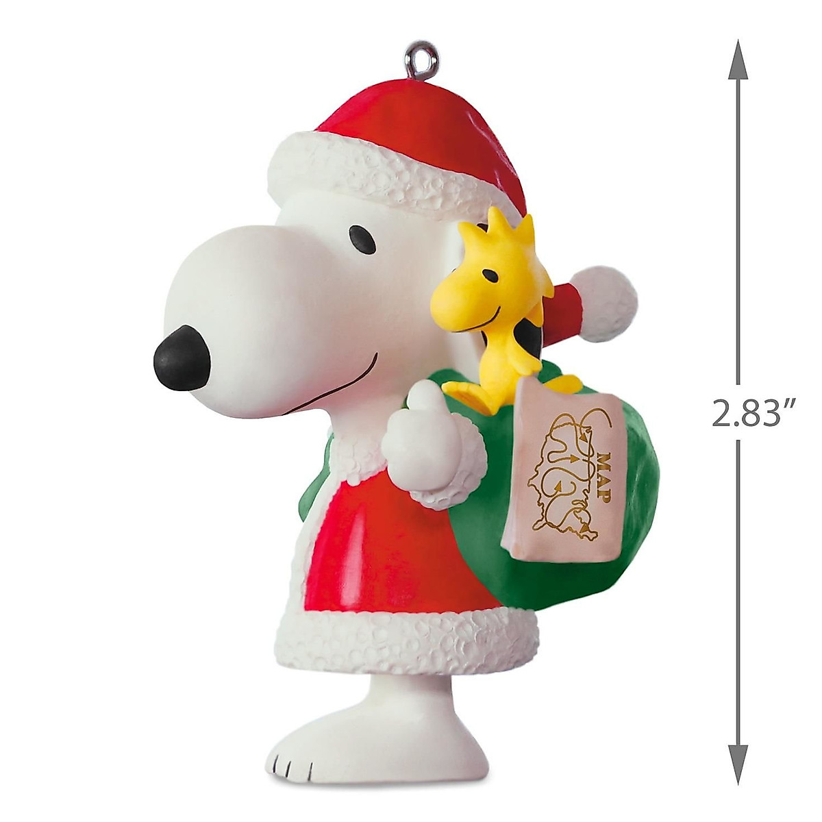 Hallmark Keepsake Christmas Ornaments Premium Peanutrs Spotlight on Snoopy 20th Anniversary