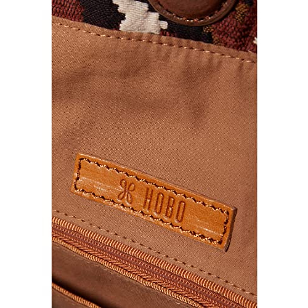 HOBO Tripp Crossbody Tote Bag for Women - Premium Leather Construction, Magnetic Closure, Spacious and Unique Tote Bag Damask One Size One Size