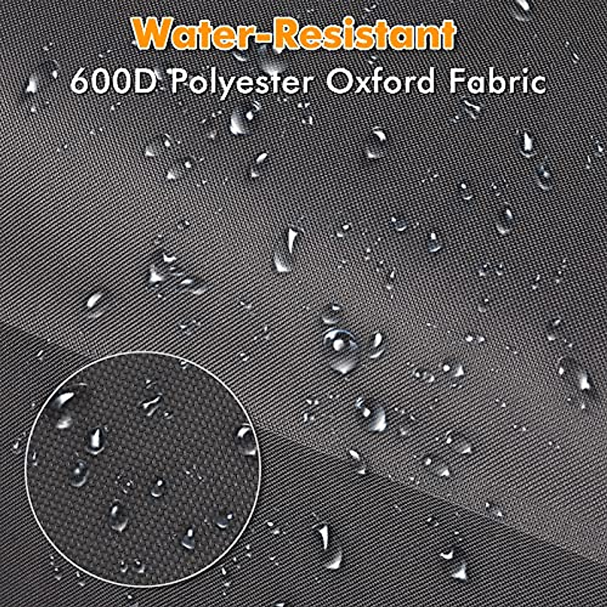 Thten Outdoor Loveseat Sofa Cover 2 Seater, 600D Heavy Duty Waterproof Patio Furniture Bench Cover, 57.9" W x 32.7" D x 31.1" H