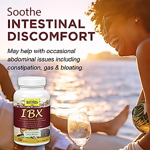 Natural Balance IBX Soothing Bowel Formula | Supports Digestive Health | 120 Veggie Caps