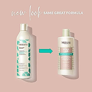 Mizani Scalp Care Dandruff Shampoo | Pyrithione Zinc | Cleanses Hair & Scalp | For Curly Hair | 16.9 Fl Oz