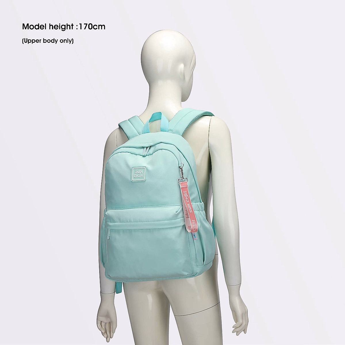 Caran·Y 30L Kids School Backpack for Girls Boys 6-18-Lightweight Water-Resistant Design,Multiple Pockets,Adjustable Straps Durable Bookbag for Elementary to High School Students(Green)