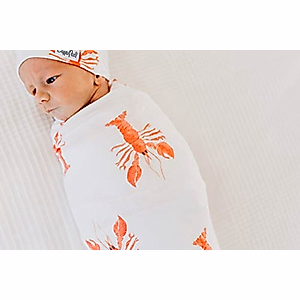 Copper Pearl Large Premium Knit Baby Swaddle Receiving Blanket Skipper