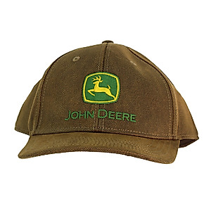 John Deere Heather Oil Skin Cotton-Brown-One Size