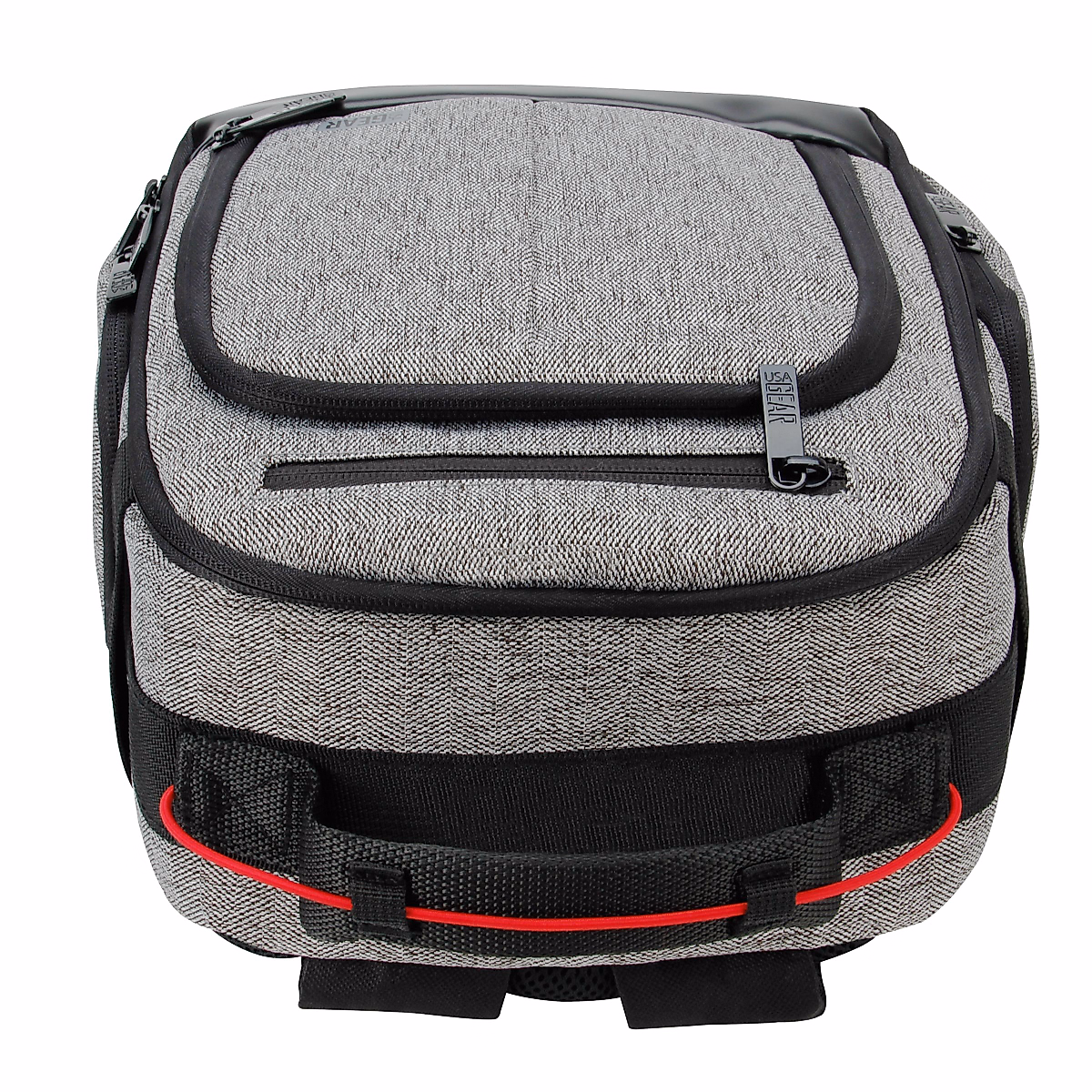 USA Gear Drone Backpack - Drone Case Compatible with DJI Mavic Pro 3, Spark Mini, Ryze Tello, Yuneec Breeze and More - Customizable Interior, Weather Resistant, Storage for Batteries and Accessories