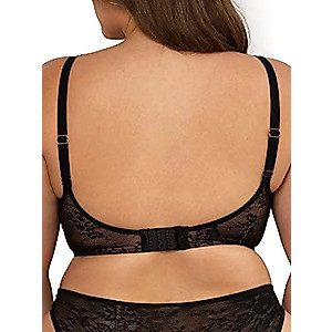 Smart & Sexy womens Sa1451 Bra, Black Hue (Smooth Lace), Large US