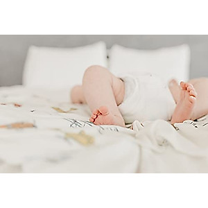 Copper Pearl Large Premium Knit Baby Swaddle Receiving Blanket Ace