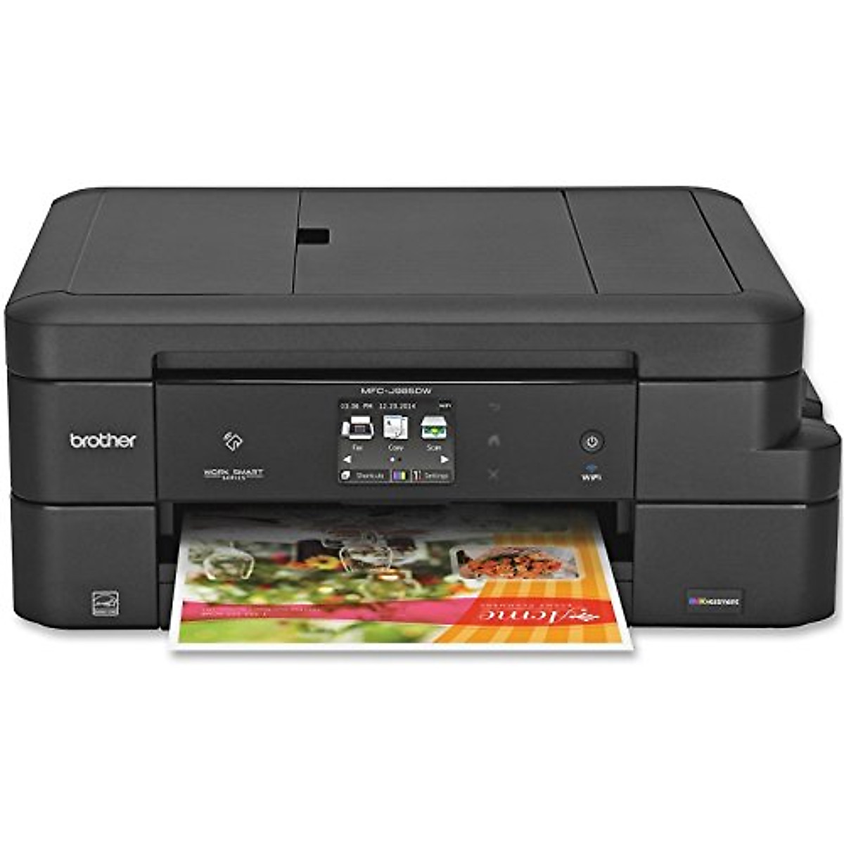 Brother MFC-J985DW Inkjet Multifunction Printer - Color - Plain Paper Print - Desktop - Copier/Fax/Printer/Scanner - 6
