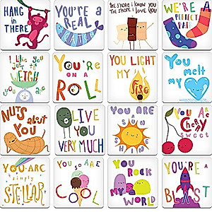70 Motivational Cards for Kids - Lunchbox Notes - Inspirational and Encouraging Cards for Children - Funny Puns for Boys and Girls - Great for Parties, Schools, Bake Sales, Picnics