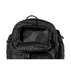 5.11 Tactical Backpack â€“ Rush 72 2.0 â€“ Military Molle Pack, CCW and Laptop Compartment, 55 Liter, Large, Style 56565, Black