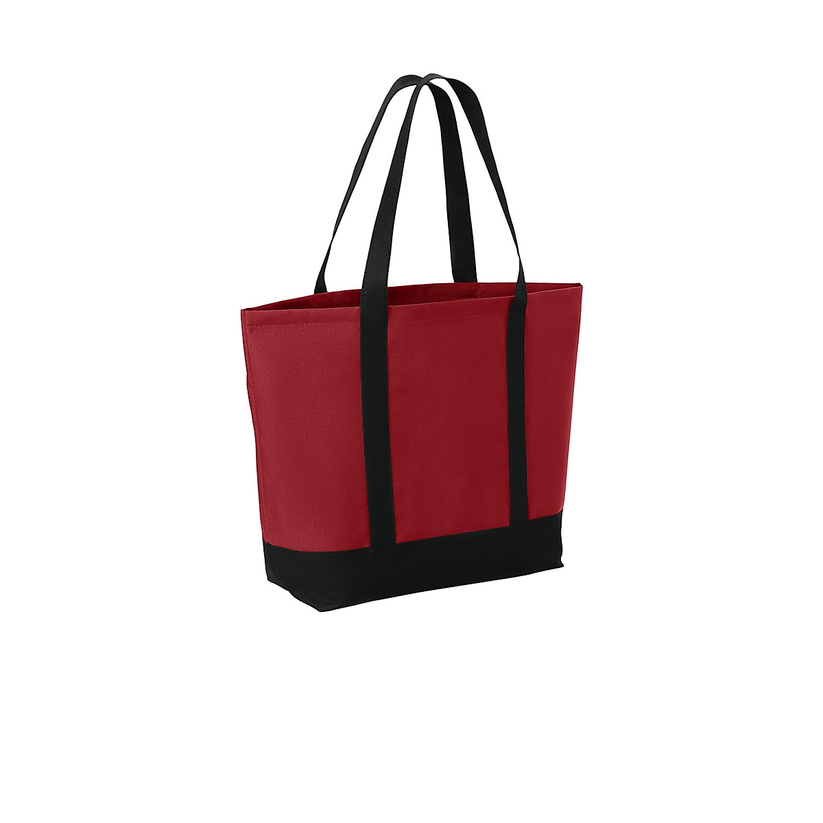 Port Authority Day Tote. BG406, Chili Red/ Black, OSFA