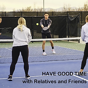 Montela Pickleball Balls 6/12 Pack Outdoor Indooor Pickleball Approved Official Sports Pickle Balls for Outdoor Play,40 Holes Pickleball with Net Bag,Neon Green