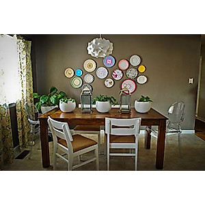 Flatirons Disc Adhesive Medium Plate Hanger Set (4-3 Inch Hangers)