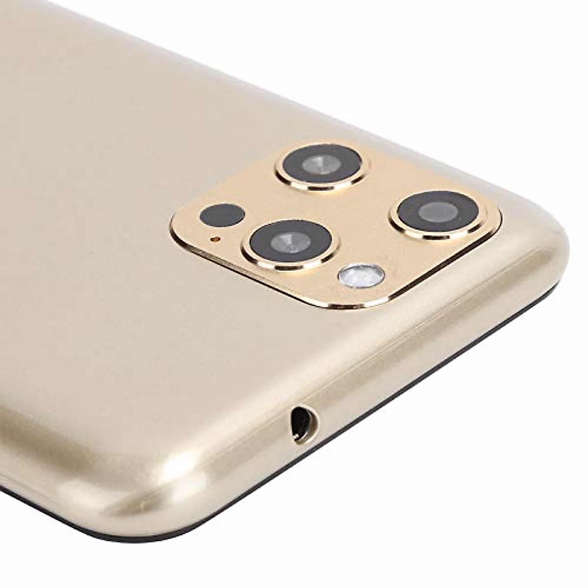 Zopsc 6.26in Screen Smart Phone,Face Recognition,Dual Card Dual Standby,Up to 128GB Storage (Gold)