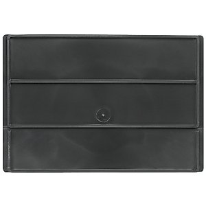 Akro-Mils 41460 Crosswise Width Plastic Divider for 31162, 31168 AkroDrawer Storage Drawer, Black, (6-Pack)