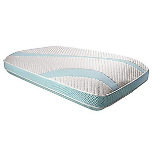 Tempur-Pedic Memory Foam TEMPUR-Adapt ProHi + Cooling-Queen Pillow, white