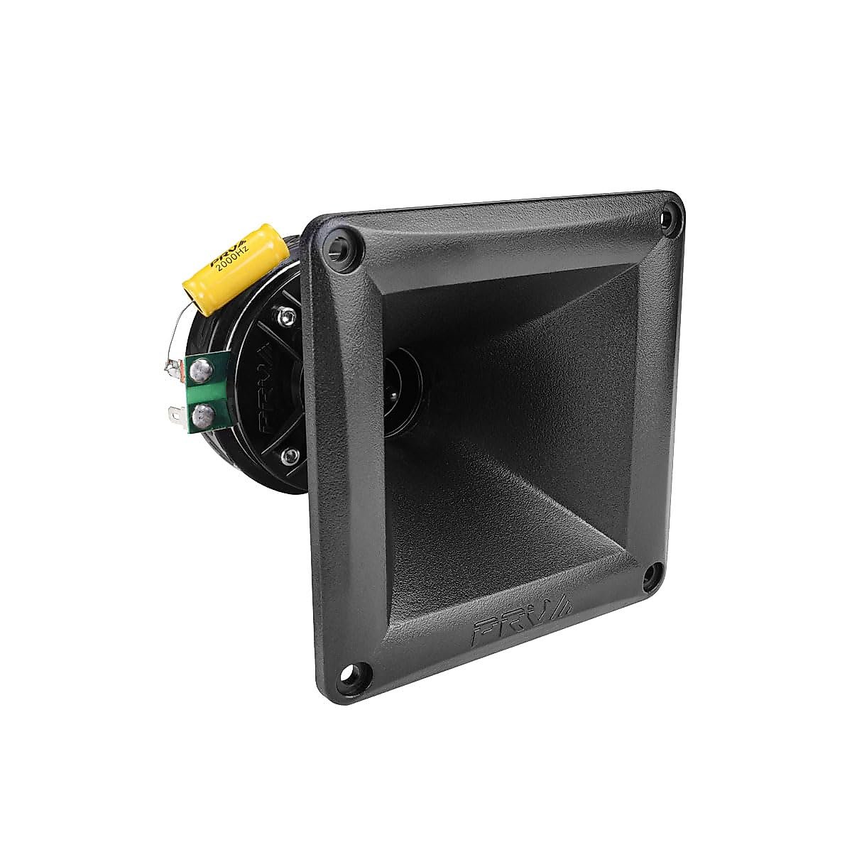 PRV AUDIO WG175Ph 1" Exit Compression Driver, 150 Watts Program Power, High Frequency, 108dB Tweeter Driver + Horn Combo - Horn Driver Car Audio